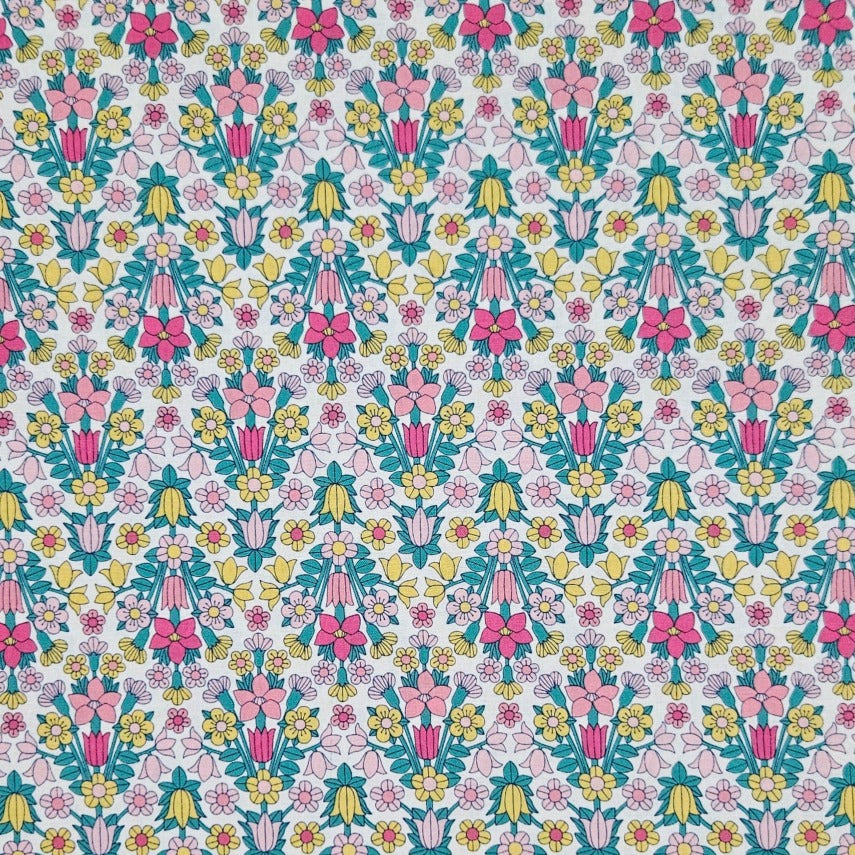 Liberty - Flower Show Sunrise Collection - Hampstead Meadow D White ...