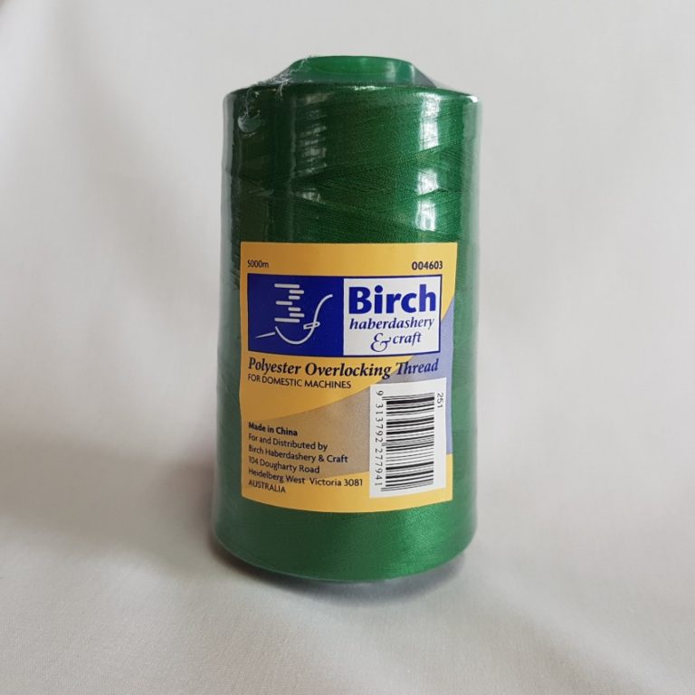 Overlocking Thread - 5000mt - Emerald - East Coast Fabrics