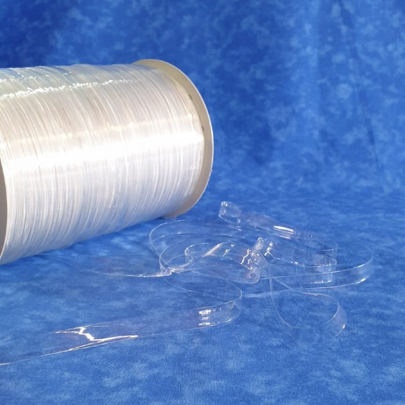 Elastic - Clear Elastic 9mm - East Coast Fabrics