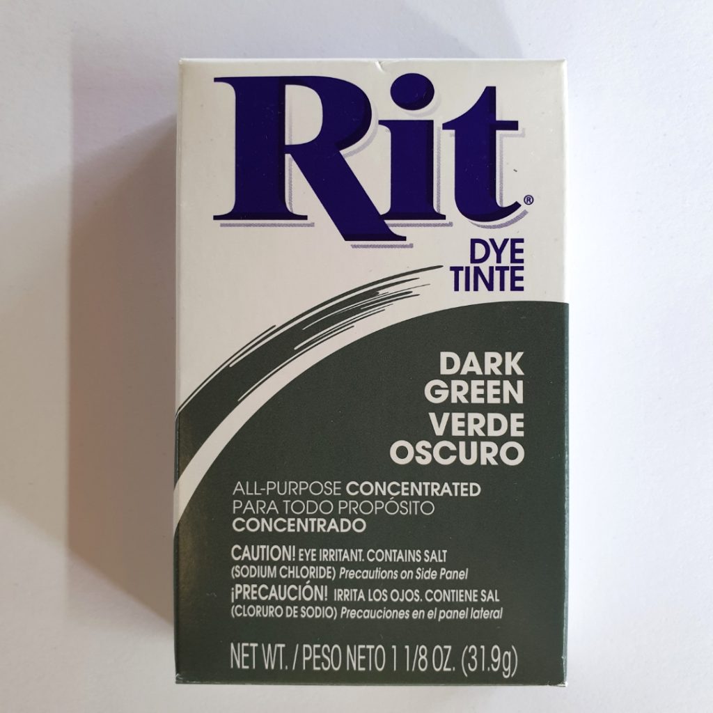 Rit Powder Dye - Dark Green - East Coast Fabrics