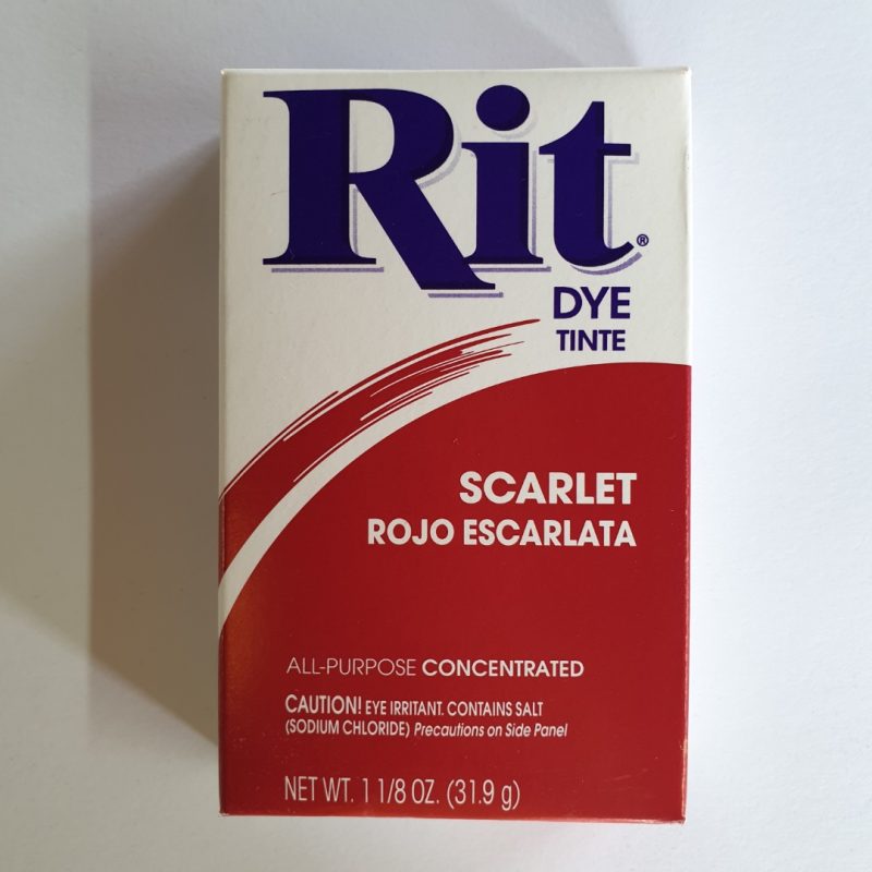 Rit Powder Dye - Scarlet - East Coast Fabrics