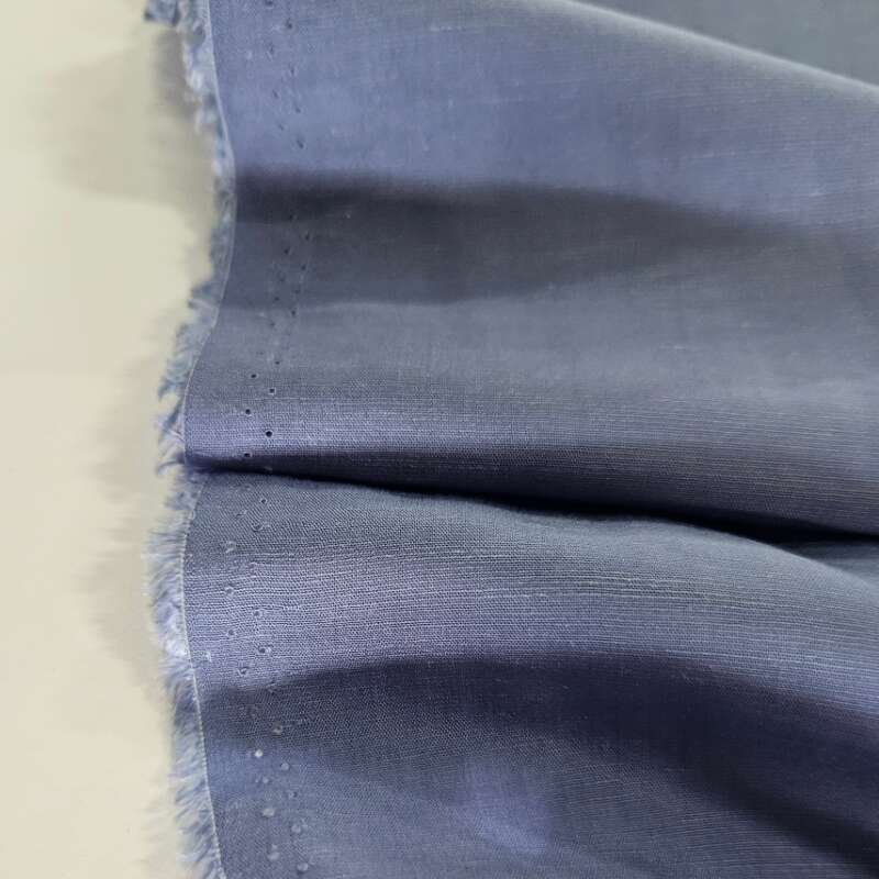 Tencel Linen Voile - Denim Blue - East Coast Fabrics