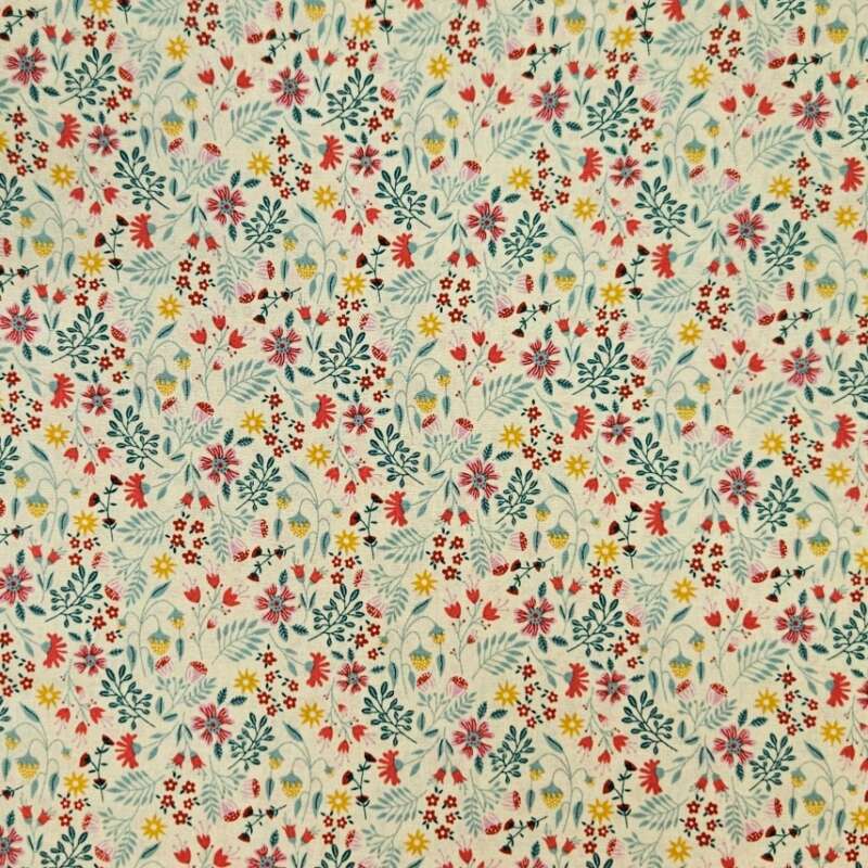 Enchanted Forest - Floral Forest - East Coast Fabrics