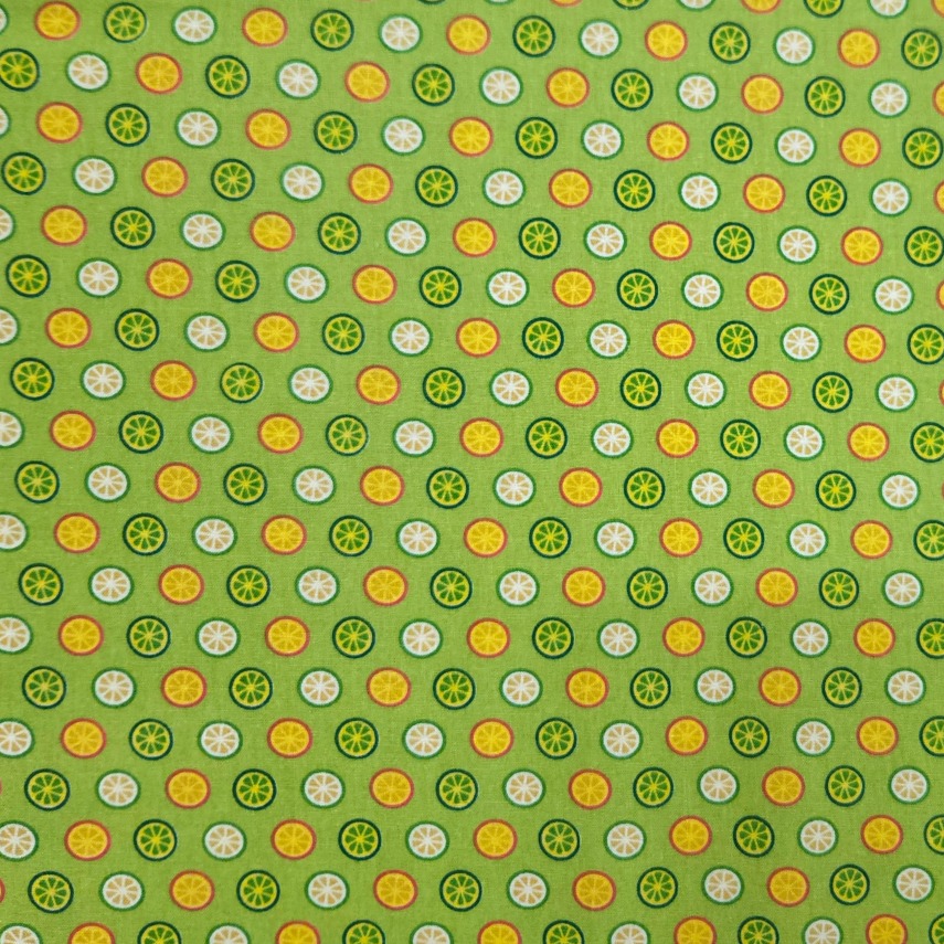 Flamingo Heaven - Lemons - East Coast Fabrics