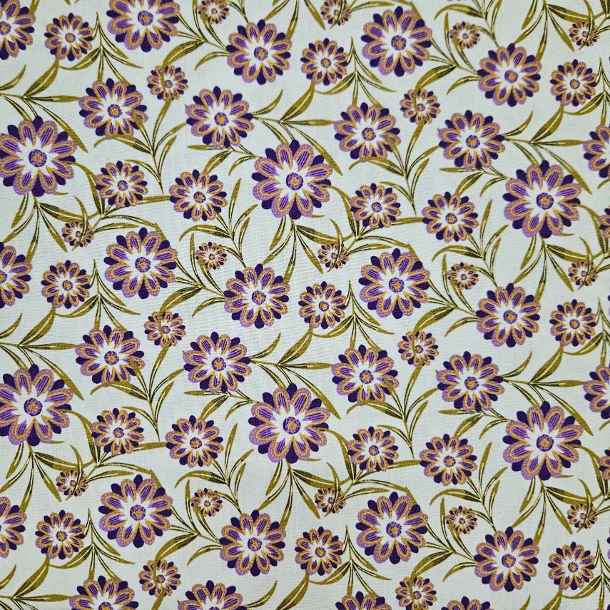 Wildflower - Light Blue - East Coast Fabrics